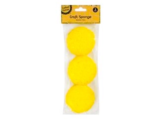 Craft Sponge 3-Pack: Versatile and Absorbent Craft Sponges — Boxful Events
