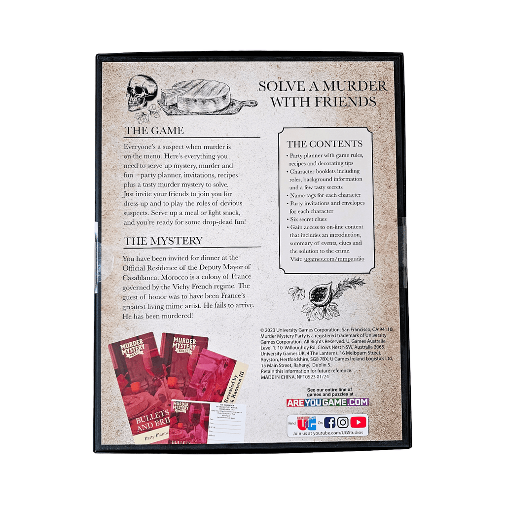 Murder Mystery Party & Escape Room at Home | Delivered Australia-Wide ...
